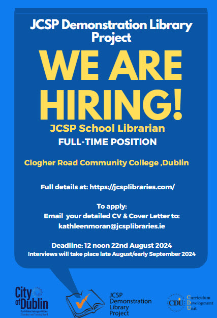 Poster – Clogher Road CC – JCSP Libraries